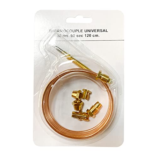 KAHDGSS Thermocouple Stove Fireplaces Replacement Temperature Sensors Probe Oven Appliances With 5pcs Fixed Part