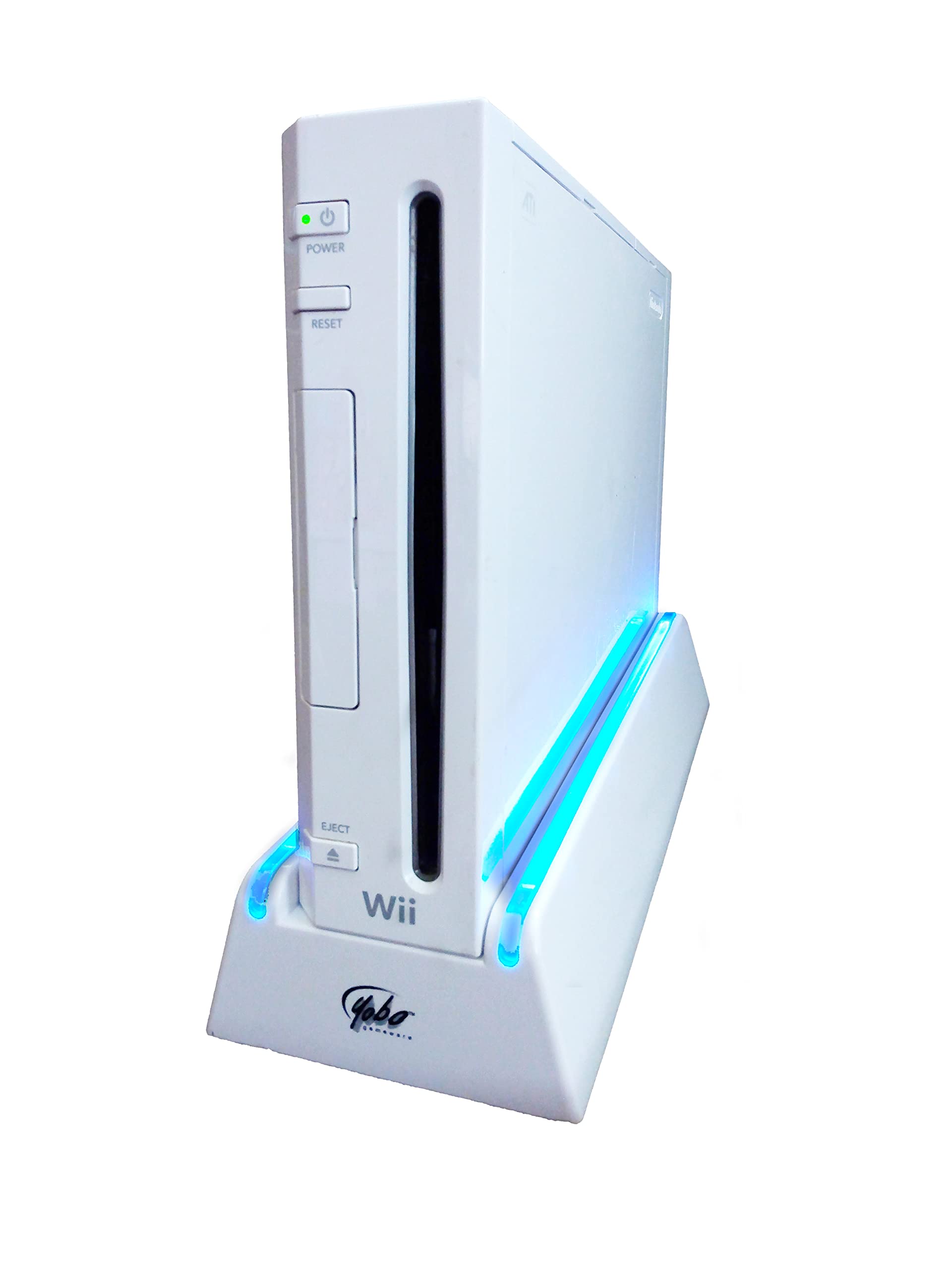Wii Lighted Console Stand Coolier by Yobo Wii compatibles