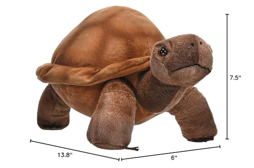 Wild Republic Desert Tortoise Plush, Stuffed Animal, Plush Toy, Gifts for Kids, Cuddlekins 12 Inches,Multi, 0 Years