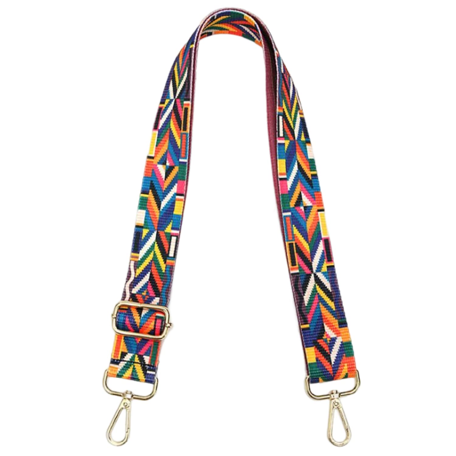 Generic Purse Straps Replacement Crossbody Wide Adjustable Guitar Purse Strap Multicolor Handbags Shoulder Strap, 15cm*6cm*3cm