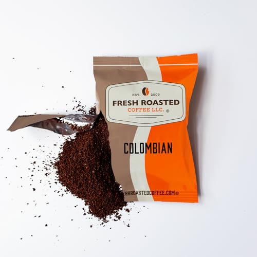 Fresh Roasted Coffee, Colombian Supremo, Pre-Ground Fractional Packs, 1.75 Ounce, 42 Count