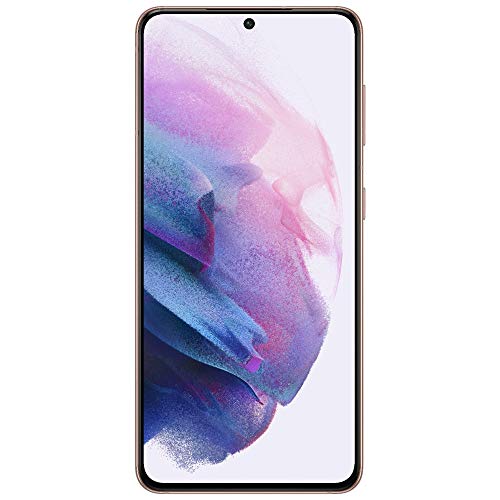 SAMSUNG Galaxy S21 5G (128GB, 8GB RAM) 6.2" AMOLED 2X, Snapdragon 888, 64MP Camera, Volte Fully Unlocked (AT&T, Verizon, T-Mobile, Global) G991U1 (w/Fast Car Charger, Violet) Renewed