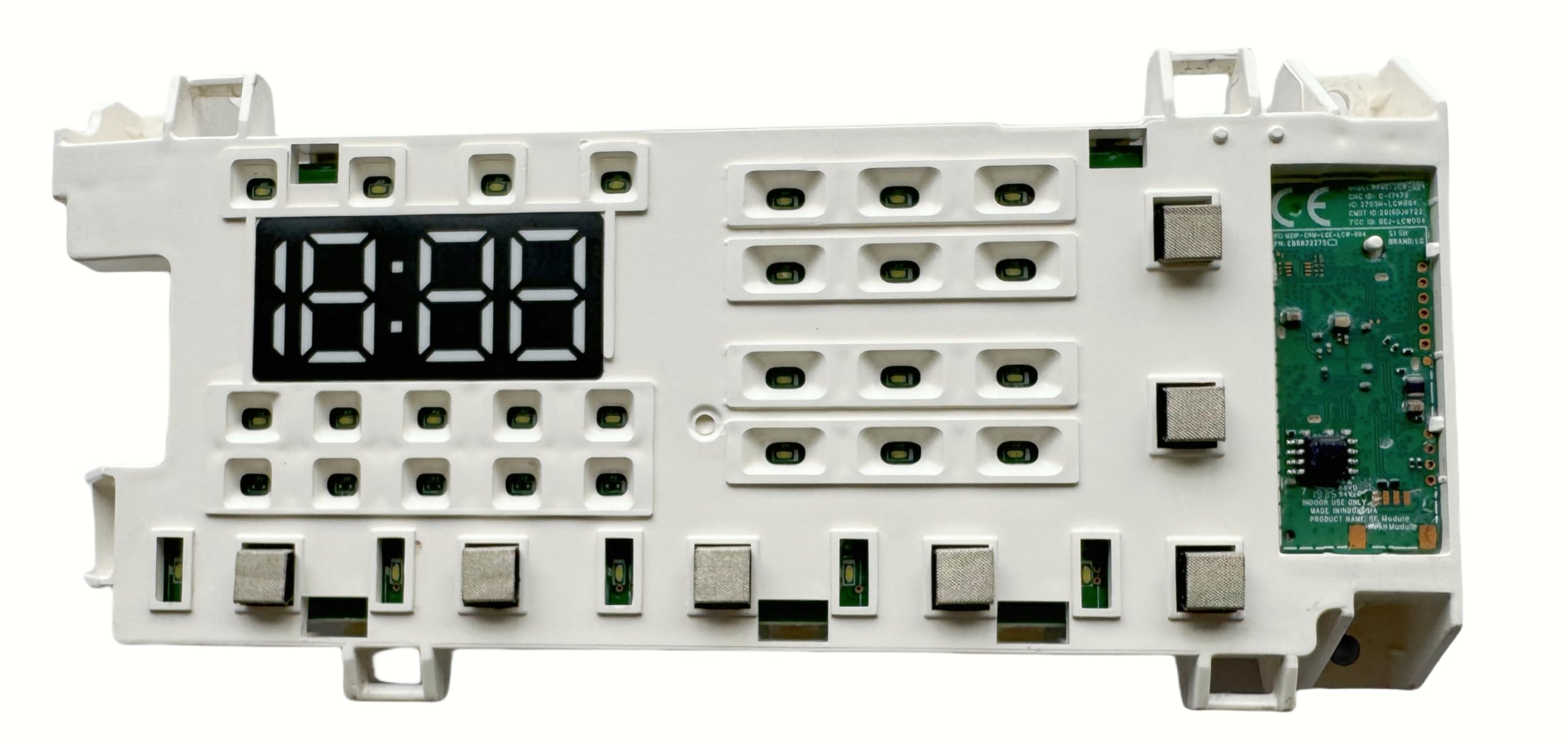 IXGPUTS EBR874198 86 PCB Original Motherboard Control Display Panel Button Board compatible with LG drum washing machine, variable frequency display touchpad B plate