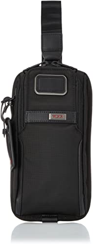 Tumi 02603585 Men's Sling, Official Product, Alpha Compact Sling, Black, One Size