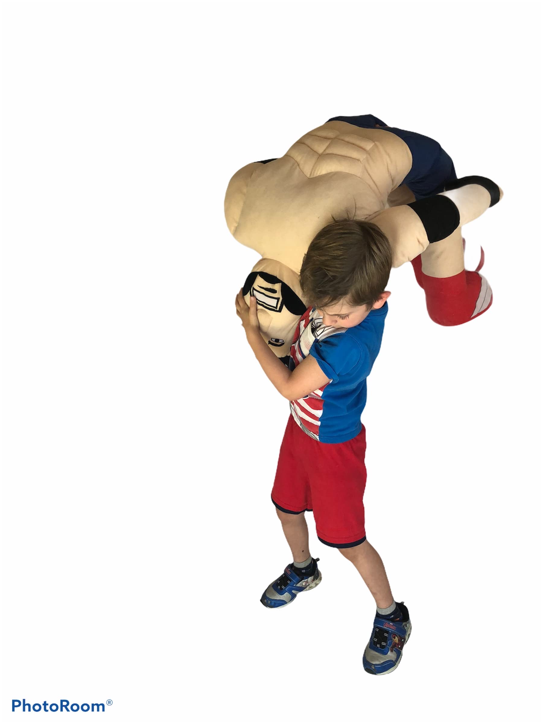 Wrestle Mates 4 Foot Tall Large Stuffed Wrestling Doll (Jet Original Dummy