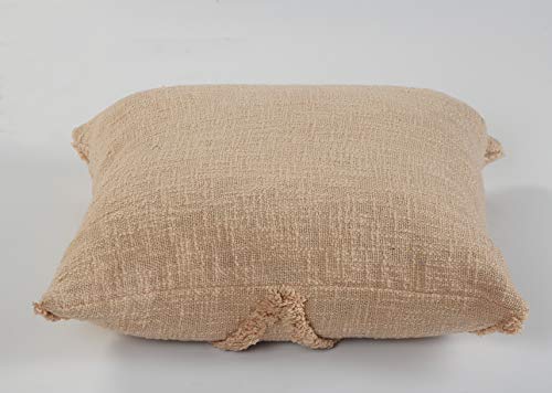 LR Home Raquel Pillow, 18" x 18", Peach