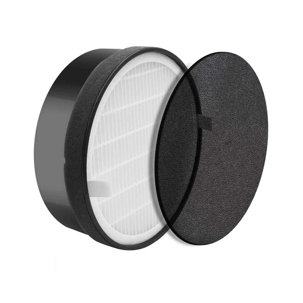 WuYan 2set Air Purifier Replacement Filter for Levoit LV-H132, Activated Carb Filters Removes Odors