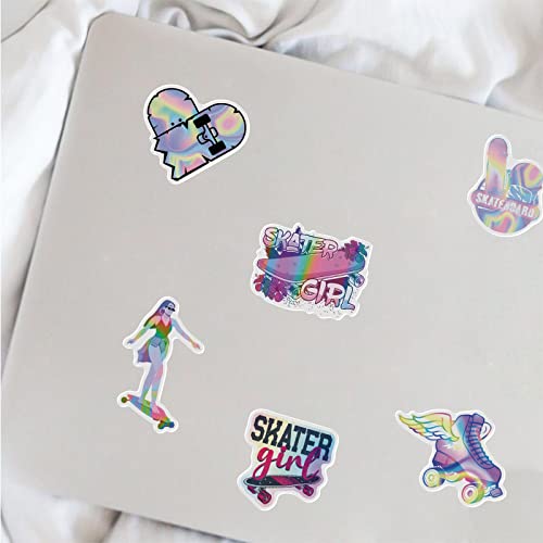 ihtha Cartoon Doodle Stickers Decorate Luggage Motorcycle Notebook Waterproof Stickers Beauty Camera for Photography (Black, One Size)