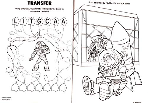 Pixar Disney Toy Story - Gigantic Coloring & Activity Book - 200 Pages