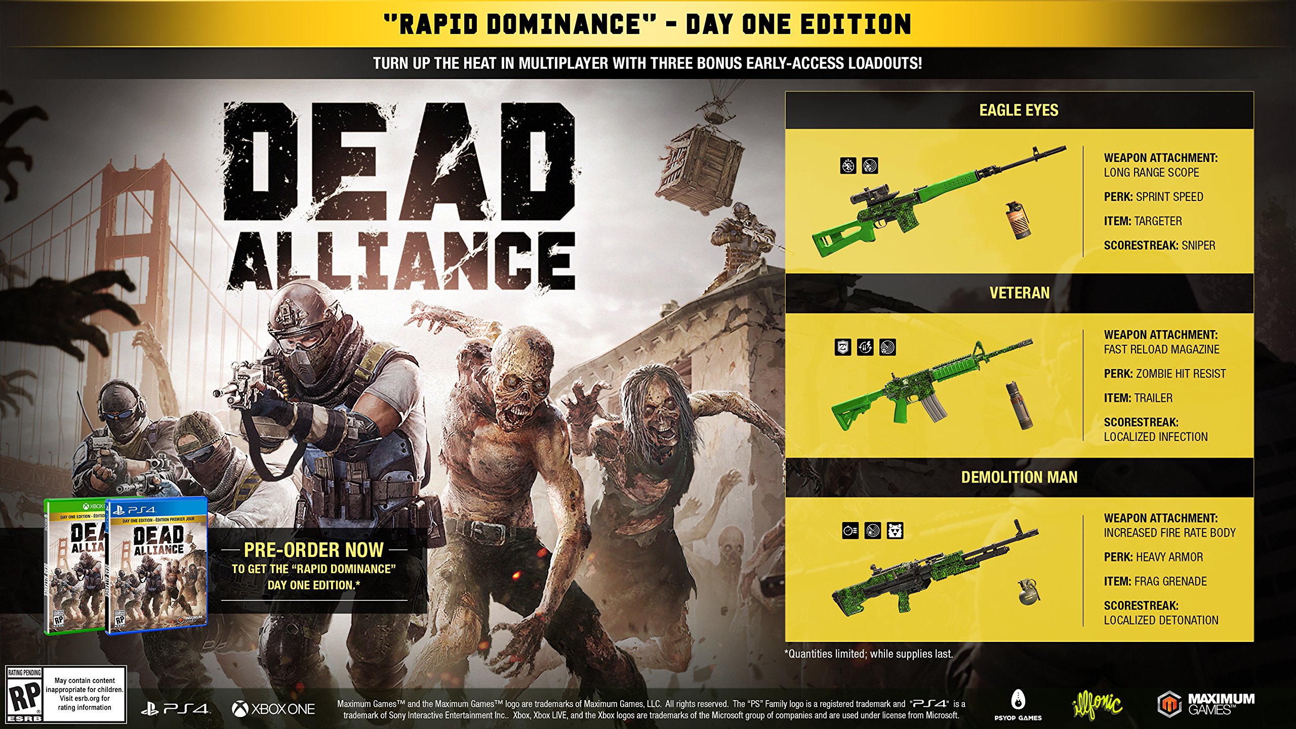 Dead Alliance: Day One Edition - PlayStation 4