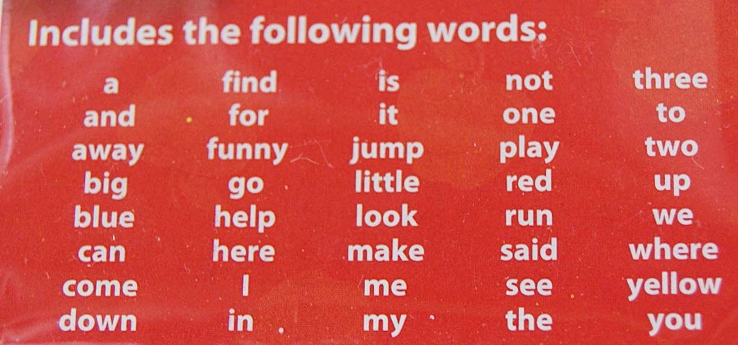 Teaching Tree Sight Words Practice Word Strips - 30 Count (Preschool)