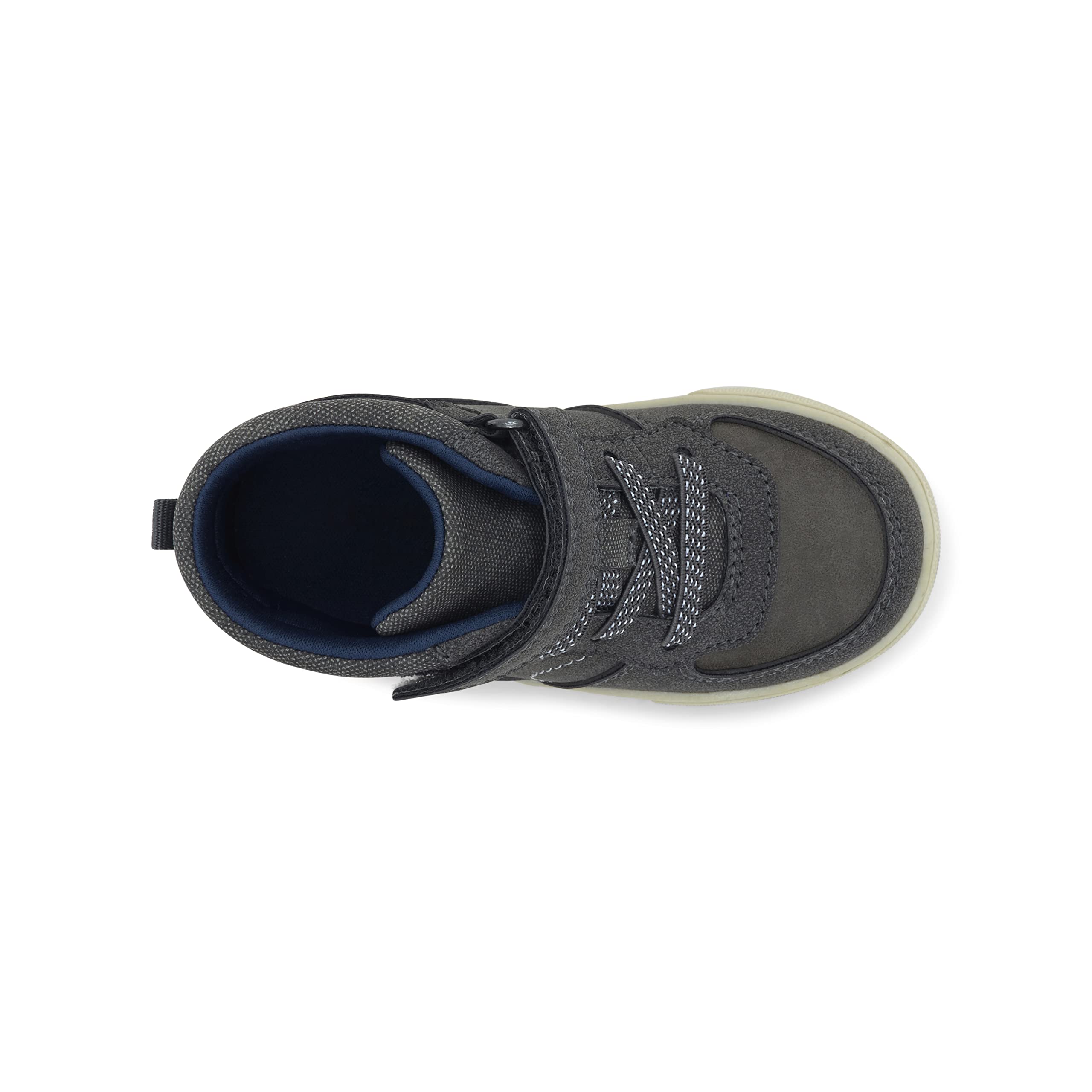 OshKosh B'Gosh Boy's Caspian Sneaker, Grey, 12 Little Kid