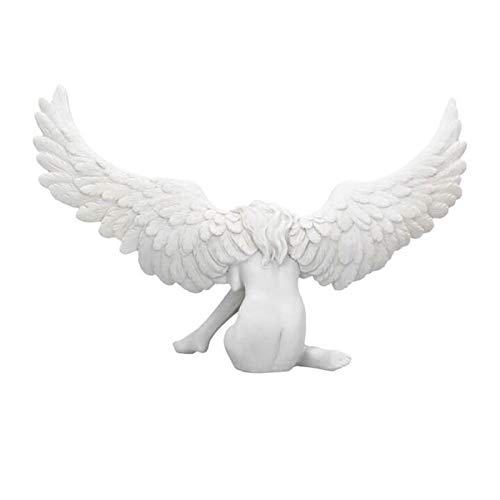 WYBF Angel Fairies Sympathy Figurine Resin Ornament for Garden Home Art Decoration Accessories
