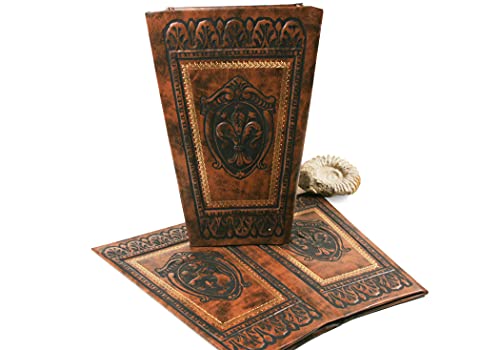 LEATHERKIND Storia Waste Paper Basket, Handmade