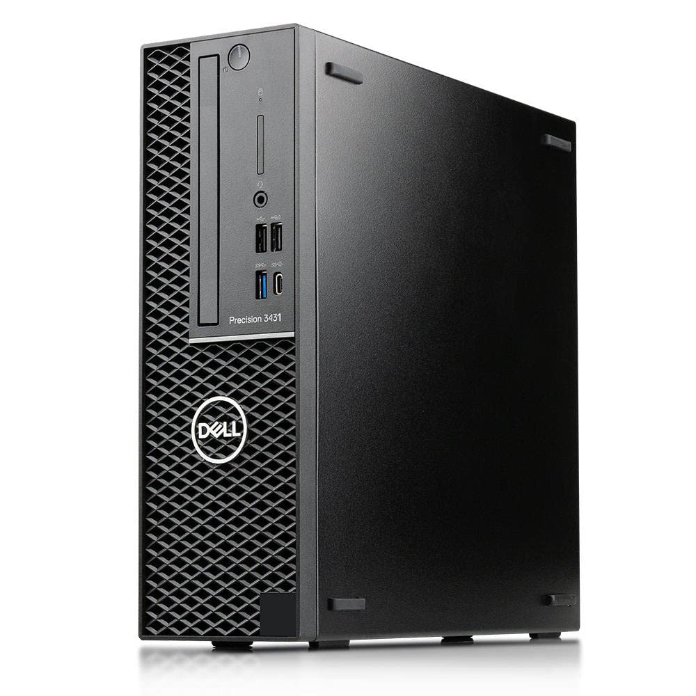 Dell Precision 3431 Desktop Computer Windows 11 Pro Intel Hexa Core i5 9500 up to 4.4GHz 16GB RAM 480GB SSD WiFi (Renewed)