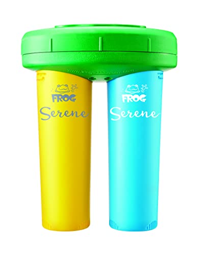 FROG Serene Mineral Replacement Cartridge + 4 Bromine Cartridges for Hot Tubs, for use only with FROG Serene Floating Sanitizing System for Spas up to 600 gallons, Quick and Easy Hot Tub Sanitizer