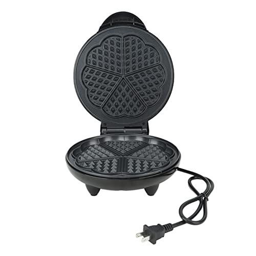 Waffle Maker, Fast Heating 1200W Compact Non Stick ABS Waffle Maker for Restaurant (US Plug 110V)