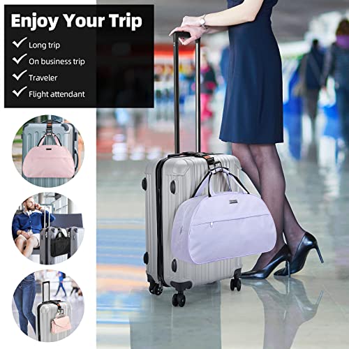 Luggage Hook Strap, J Hook Luggage Strap Flight Attendant with Hands Free, Adjustable Travel Luggage Straps for Add a Bag Hook (Black)