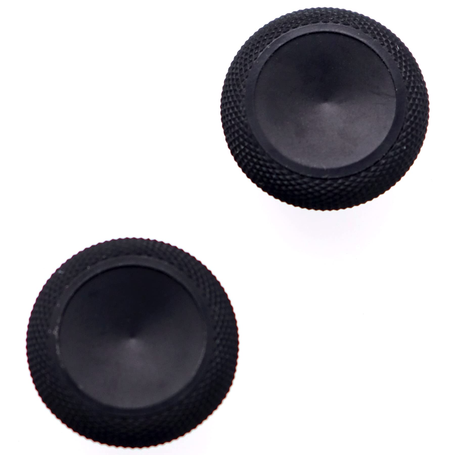Deal4GO 2-Pack Short Concave Magnetic Analog Thumbstick Set Replacement for Xbox One Elite 2 Controller Standard Thumb Sticks Black (NOT FIT Elite 1698)