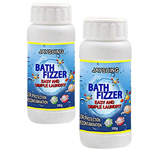 Laundress Stain Solution 2 Bottles of Powder Soap Laundry Powder Clothes Washing Fresh Scent Powder for Home Powder Laundry