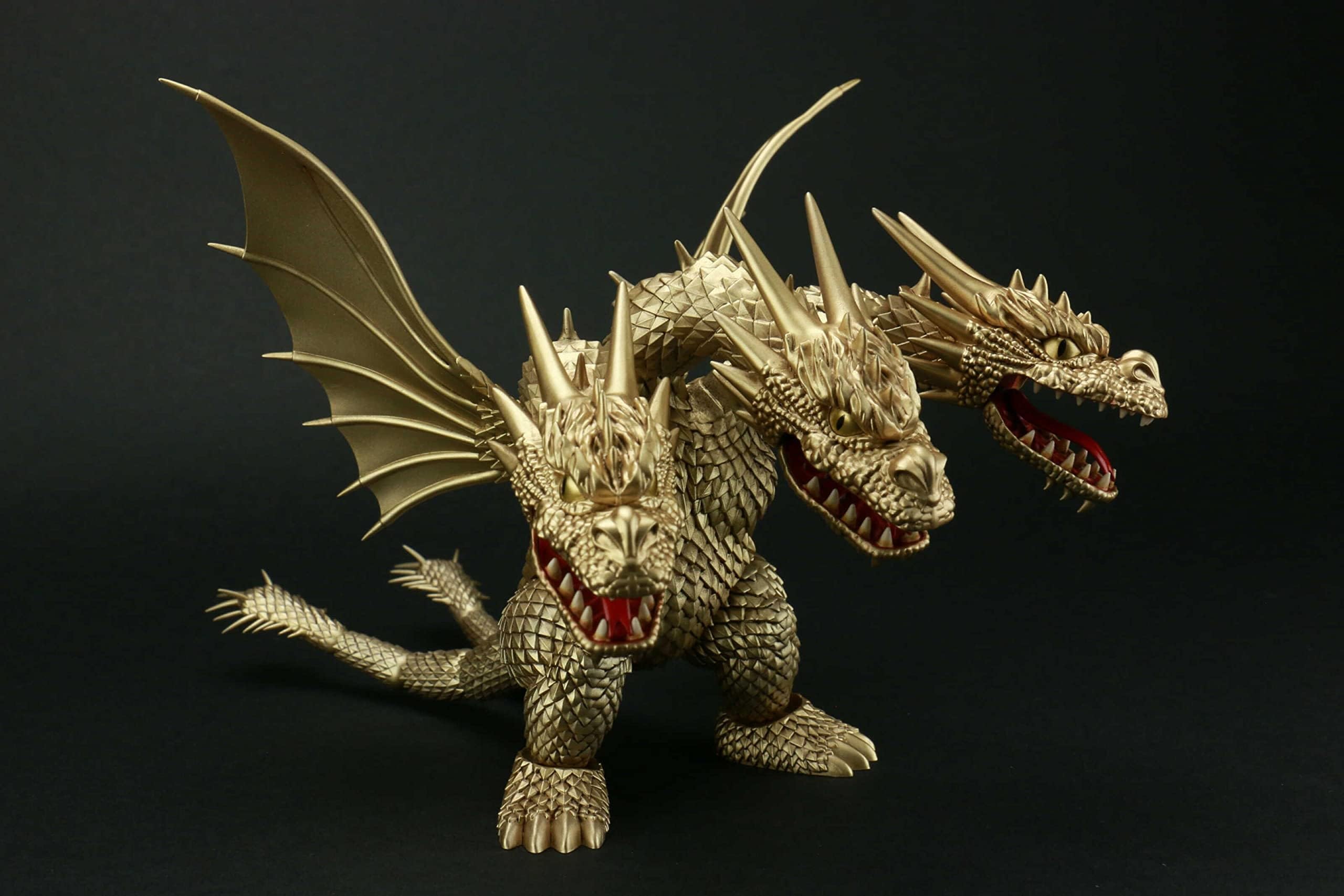 Fujimi model cibimargozilla series No.4 King ghidorah scale color has been plastic model cibigodzilla 4