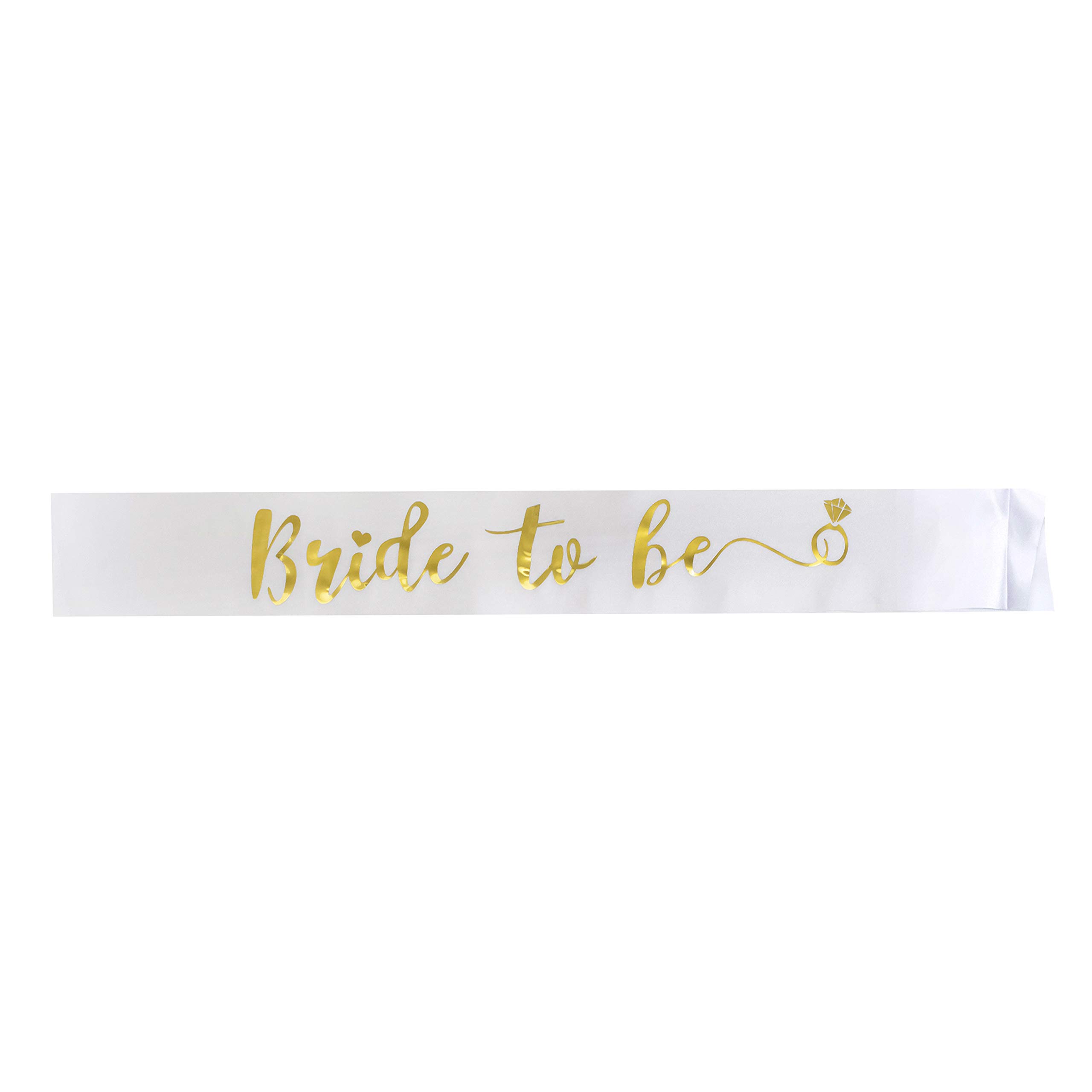 Planet Mango Floral Bridal Shower Games - Set of 4 Games for 50 Guests - with Mimosas Bar Banner and Bride to Be Sash