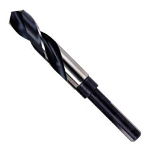 Irwin 49/64" Silver & Deming High Speed Steel Fractional 1/2" Reduced Shank Drill Bits