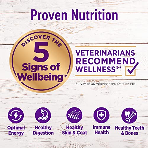 Wellness Complete Health Toy Breed Dry Dog Food with Grains, Chicken & Rice, 4-Pound Bag