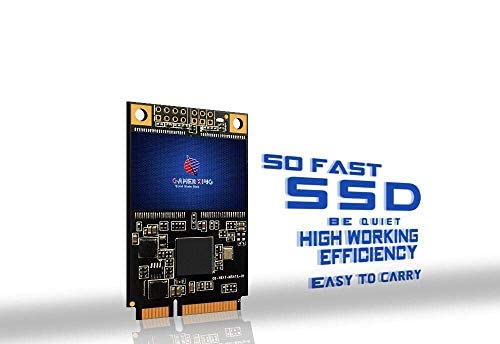 GAMERKING Gamerking mSATA SSD 64GB 3D NAND SATA III 6 Gb/s, mSATA 30x50.9mm Internal Solid State Drive Compatible with Desktop PC Laptop MSATA 64GB
