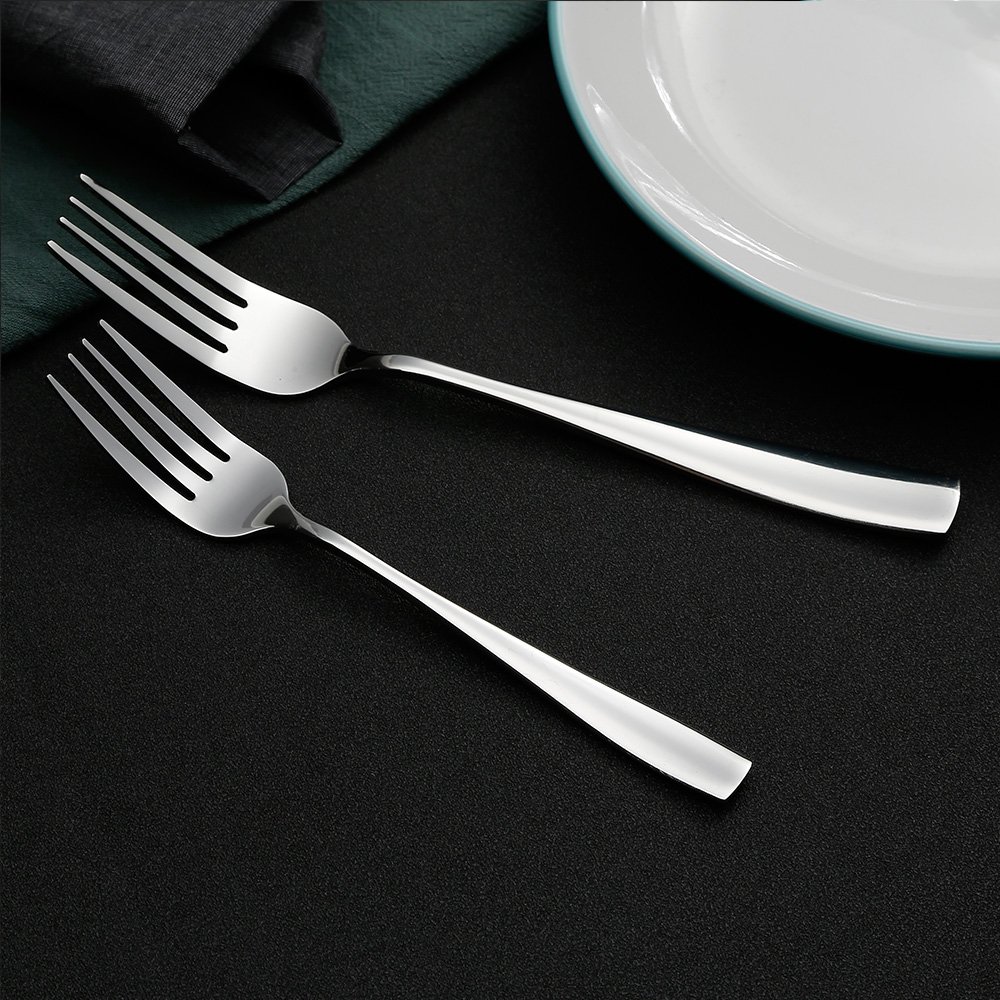 Eslite Stainless Steel Dinner/Salad Forks Set,24-Piece,8 Inches