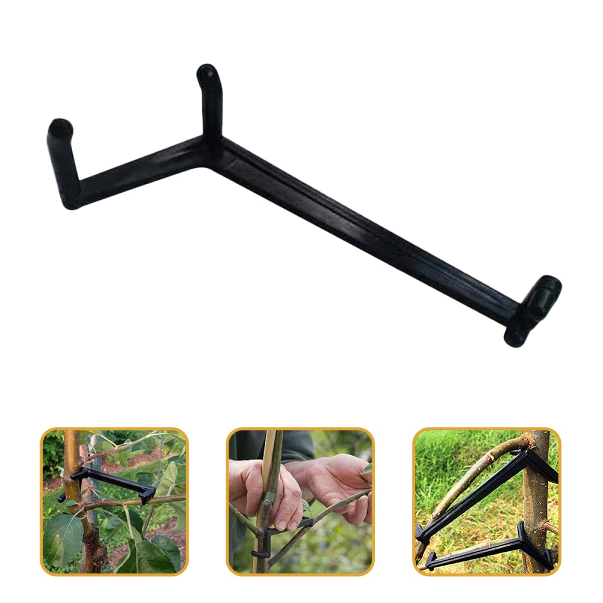 Happyyami 30 Pcs Branch Press Bendersbonsai Plants Tools Trees Branch Trainer Plant Branches Benders Tree Branch Adjusting Clips Reusable Plants Clips Tree Sealer Adjustable or Plant Stand