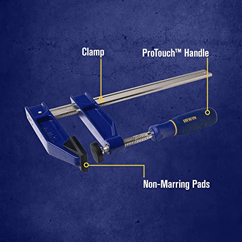 IRWIN Tools Record Passive Lock Bar Clamp, 12-inch (223212)