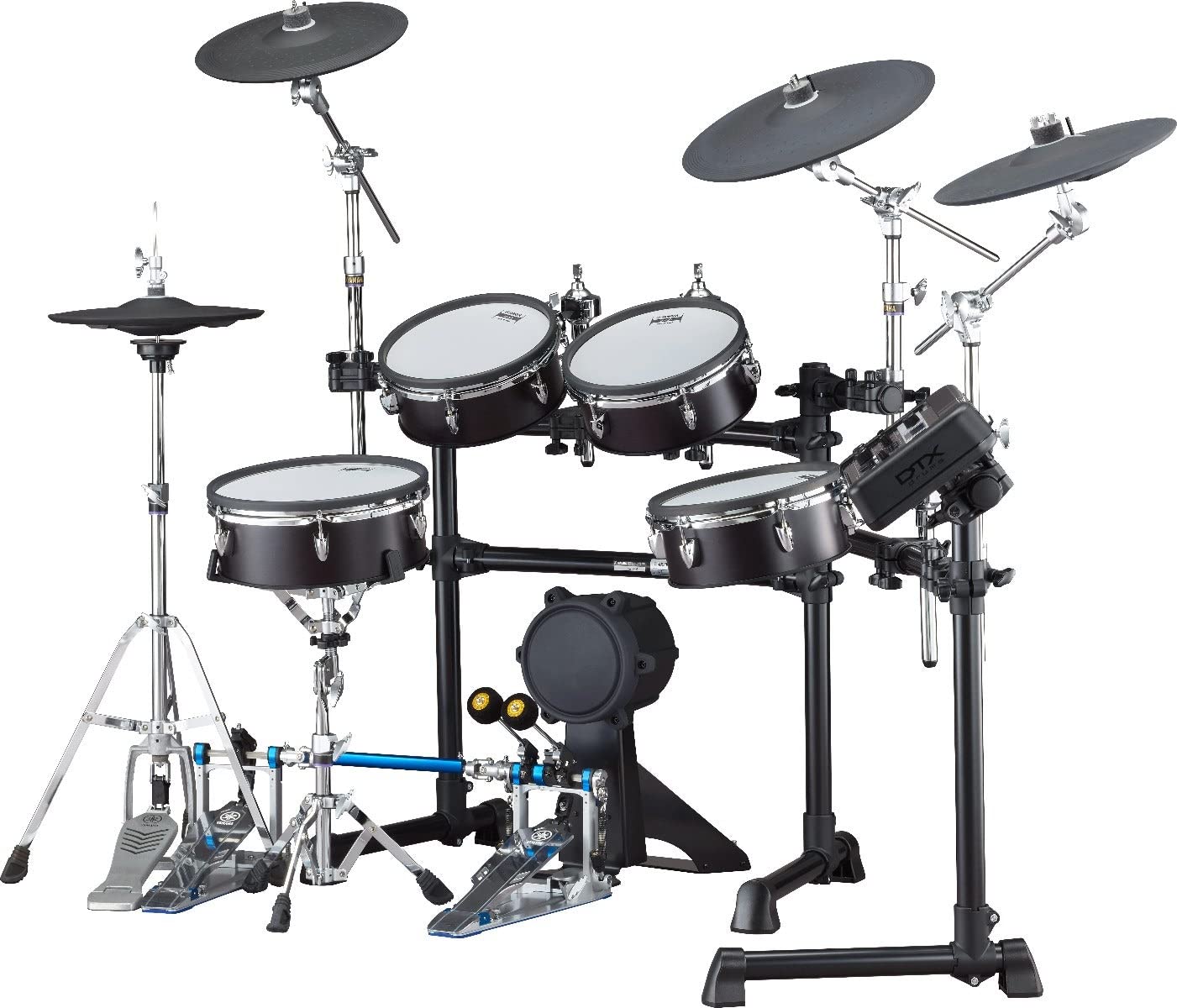 Yamaha DTX8K-M Electronic Drum Set w/Mesh Pads, Black Forest