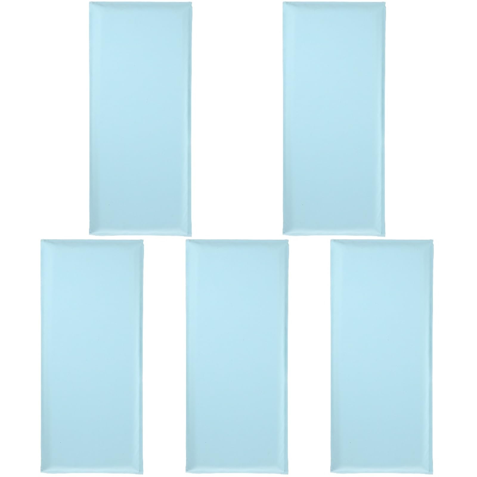 DECHOUS 3D Anti-Collision Wall Padding for Kids, 5Pcs Upholstered Wall Panels, Peel and Stick Headboard Panels Nursery Playroom Soft Wall Padded for Kids Room Wall Protection
