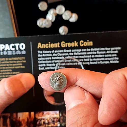 Greek Coin (200 BC) - The Nymphs of Ancient Greece, Certificate of Authenticity Included.
