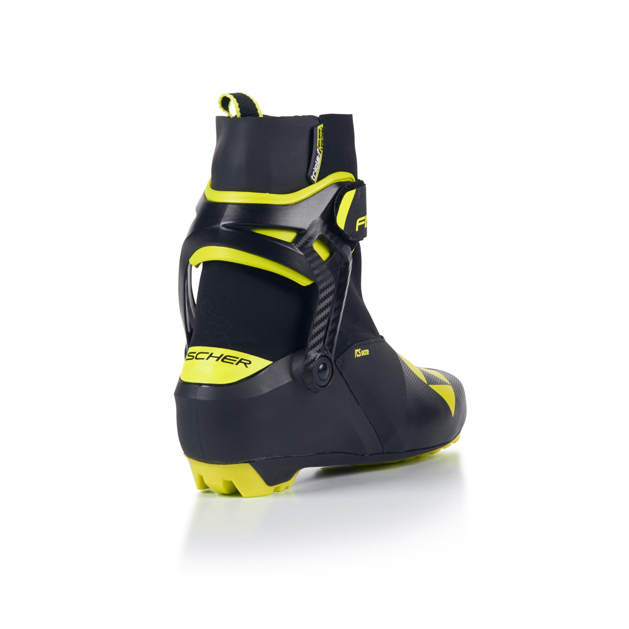 Fischer Unisex RCS Skate Durable Weatherproof Protective Stable Insulated Nordic Race Skating Ski Boots, 47