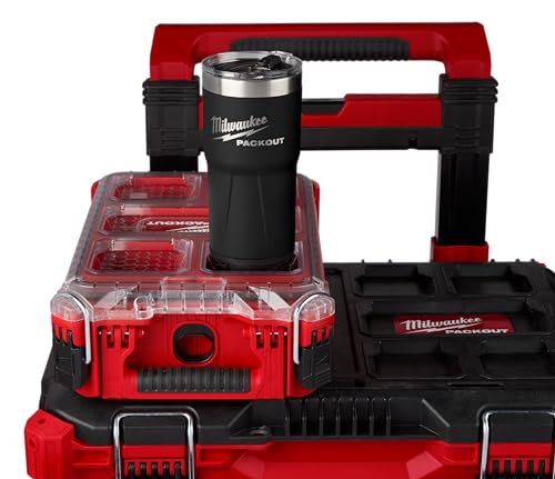 Milwaukee Packout Insulated Tumbler 590 Ml (Black) - 48-22-8392B