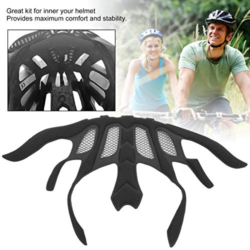 Diydeg Helmet Padding Kit Bike Helmet Pads Kit Bicycle Foam Pads Cycling Motorcycle Helmet for Provides and Stability