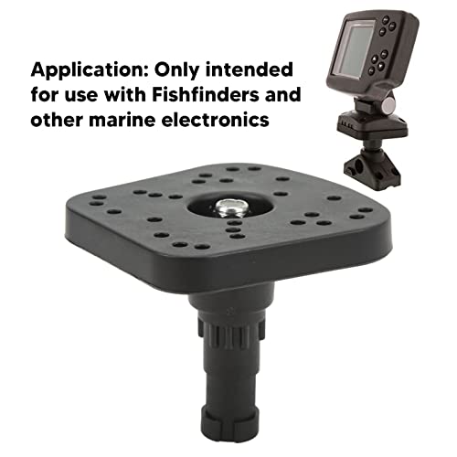 Fishfinder Mount, Rugged Universal Sounder Mount Wearproof Quick Removal ABS Metal for Marine Electronic