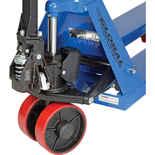 Global Industrial 5500 Lb. Capacity Narrow Aisle Pallet Jack Truck, 18 x 48 Forks
