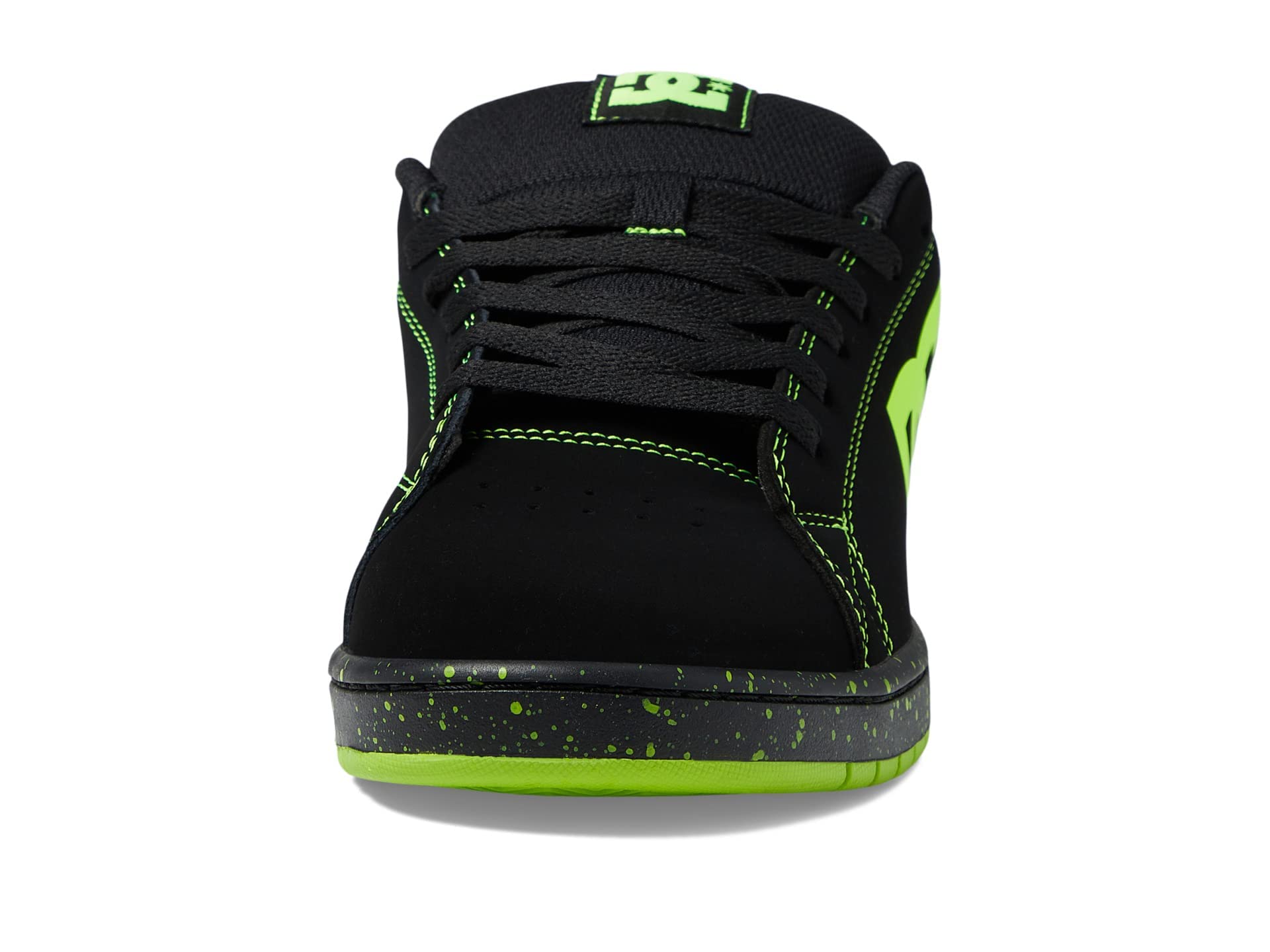 DC Gaveler Casual Low Top Skate Shoes Sneakers Black/Lime Green 13 D (M)