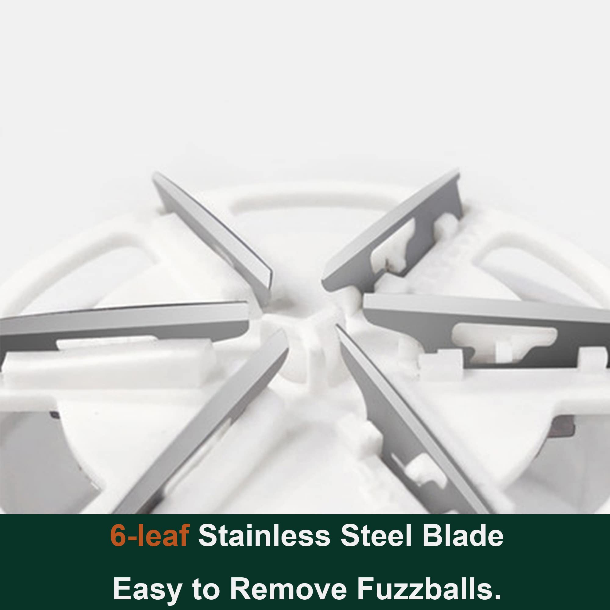 Upinmoer Fabric Shaver Replacement Blades,4 Pieces
