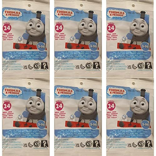 Fisher-Price Thomas & Friends Minis Mini Trains Series 24 (Pack of 6)