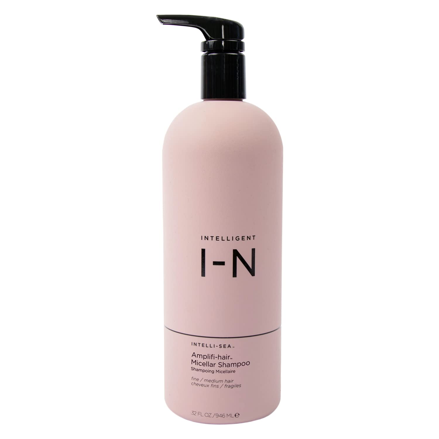 Intelligent Nutrients Amplifi-hair Micellar Shampoo - Weightless Volumizing Shampoo for Enhanced Shine & Frizz Control - Gentle Clarifying Shampoo Dissolves Build-Up & Excess Oils (32 oz)