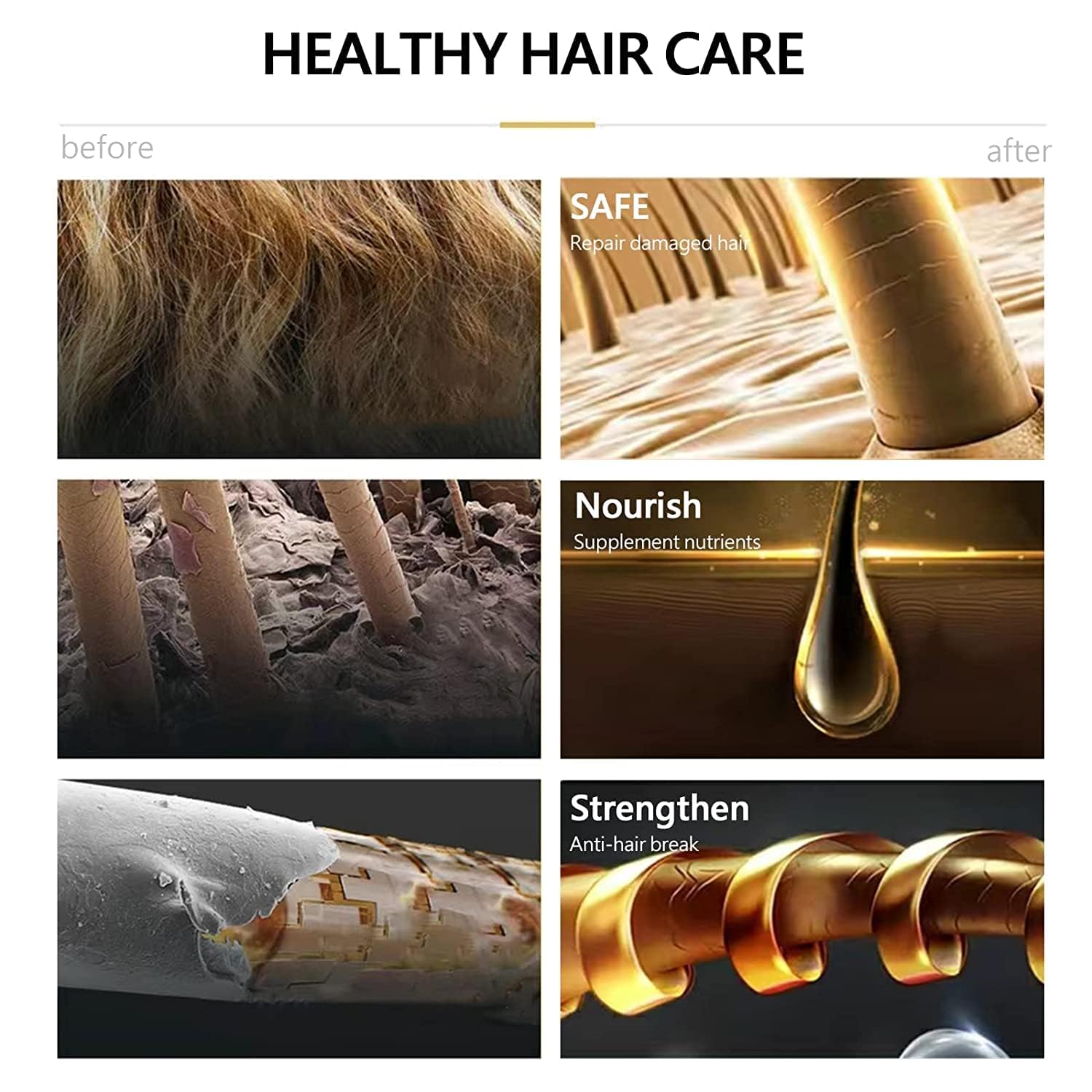 KXC Herbal Hair Color Shampoo for Gray Hair - Easy Hair Dye Shampoo 3 in 1-100% Grey Coverage (Brown)