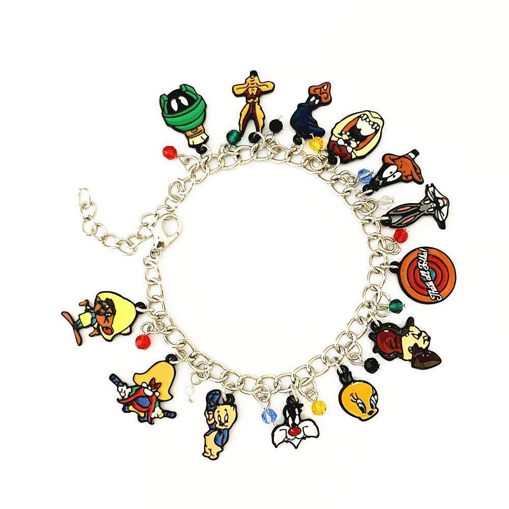 FJCPHAHA Animation Charm Bracelet Gifts for Adults Woman Men