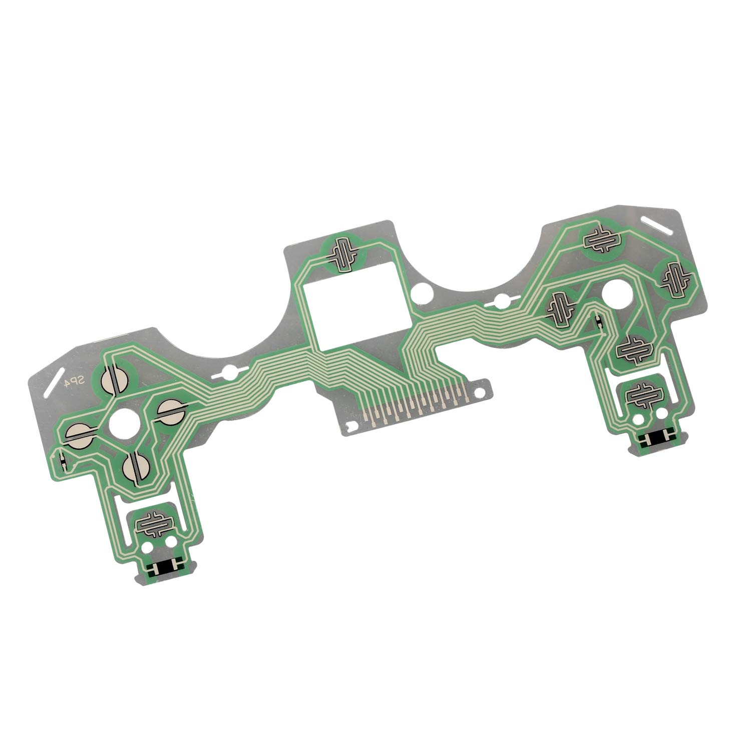 eJiasu PS4 Controller Parts, Replacement Handle Keypad Repair Pads Flexible Shake Controller Membrane Conductive Film for Sony PS4 Playstation 4 (2pcs)