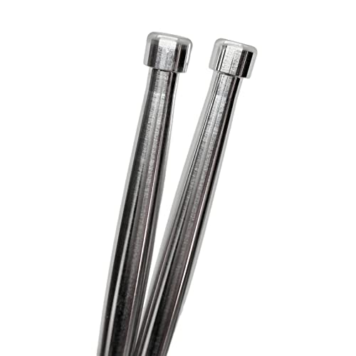 KAKURI Bonsai Root Hook, 7.8" Professional Gentle Bonsai Root Pick Tool, Lightweight Japanese Aluminum, Silver, Made in JAPAN