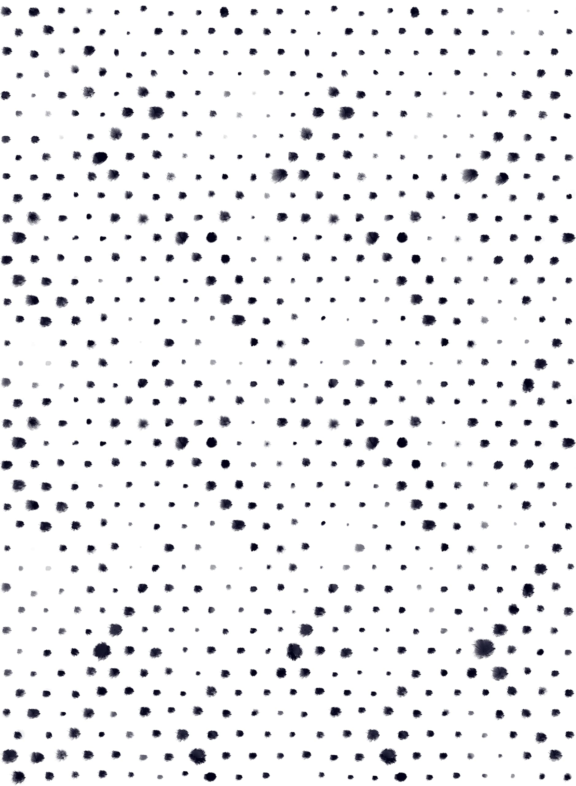 Grey and Black Peel and Stick Contact Paper Self Adhesive Modern Dots Wallpaper Removable Vinyl Film Decorative Shelf Drawer Liner Sticker 17.3 inch x 118 inch (White and Black, 17.3 inch x 118 inch)