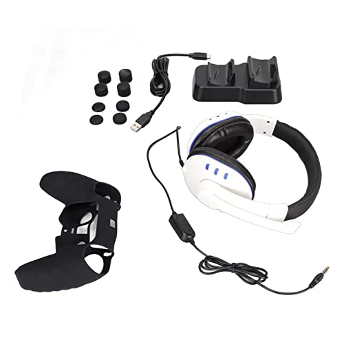 FOFY Game Console Accessories, Double Charging Station Ergonomically Designed Protective coverGame Controller Accessories